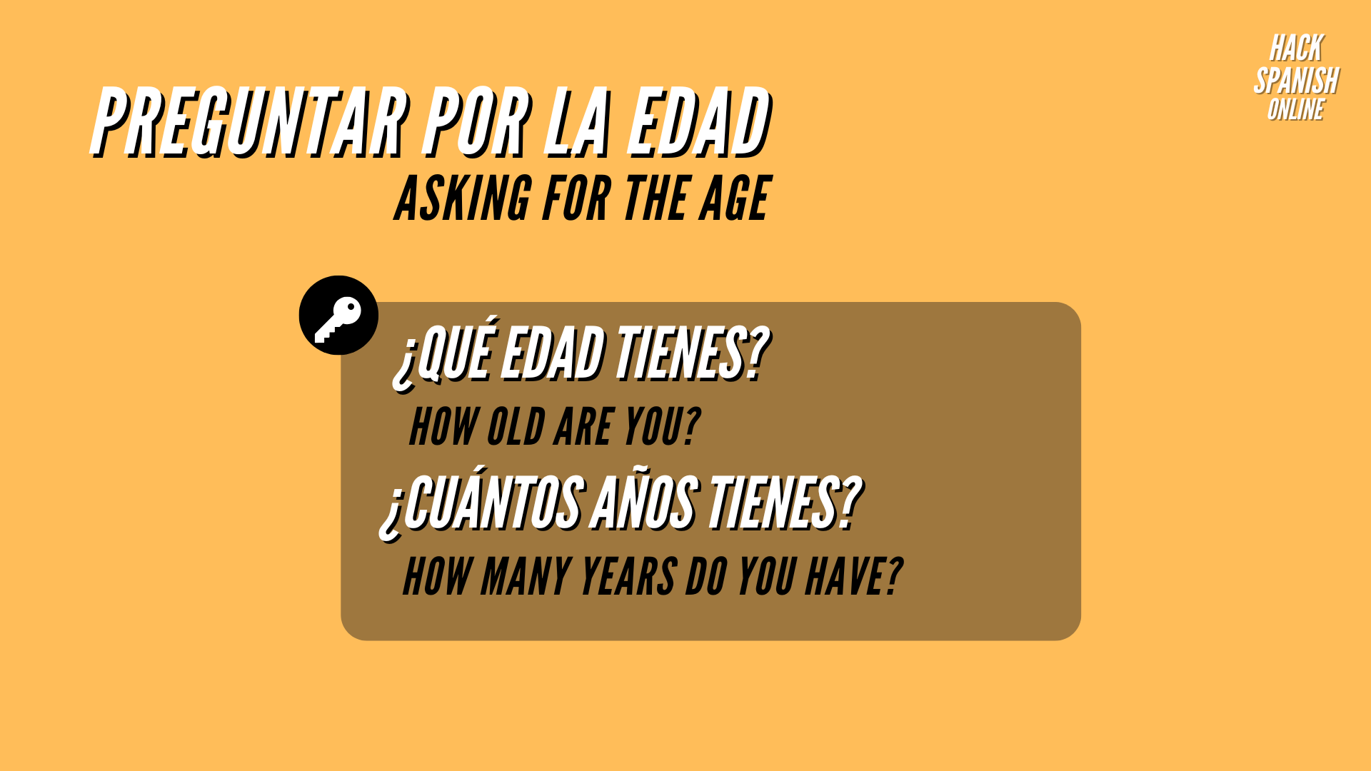 LESSON 56. "¿Qué edad tienen estos famosos?"